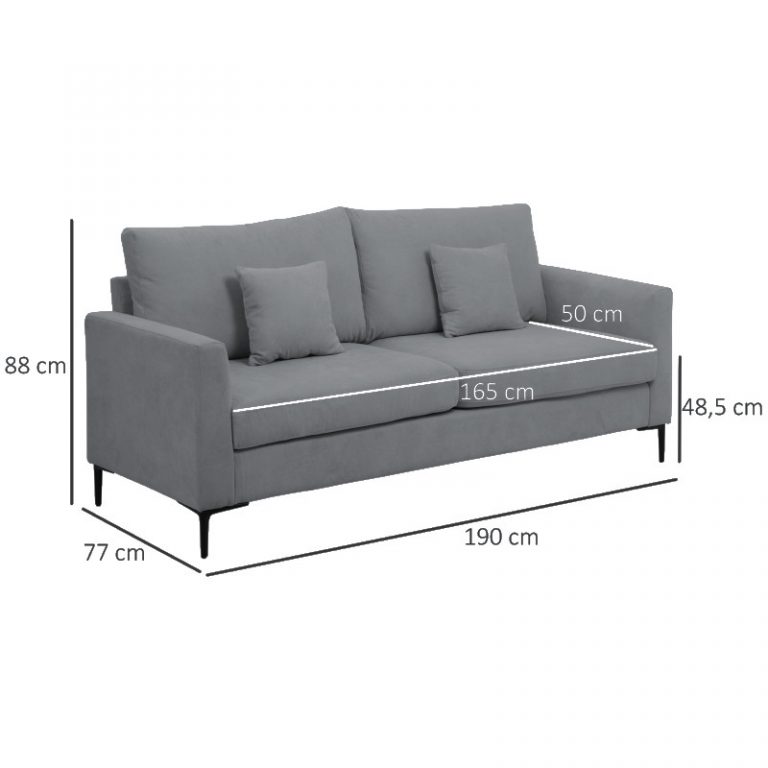 canapé 3 places EMRODE - Meilleur prix en Tunisie